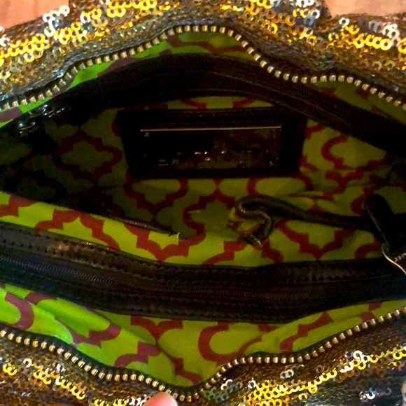 Dr Yany | Bags | Dr Yany Gold Sequin Purse | Poshmark